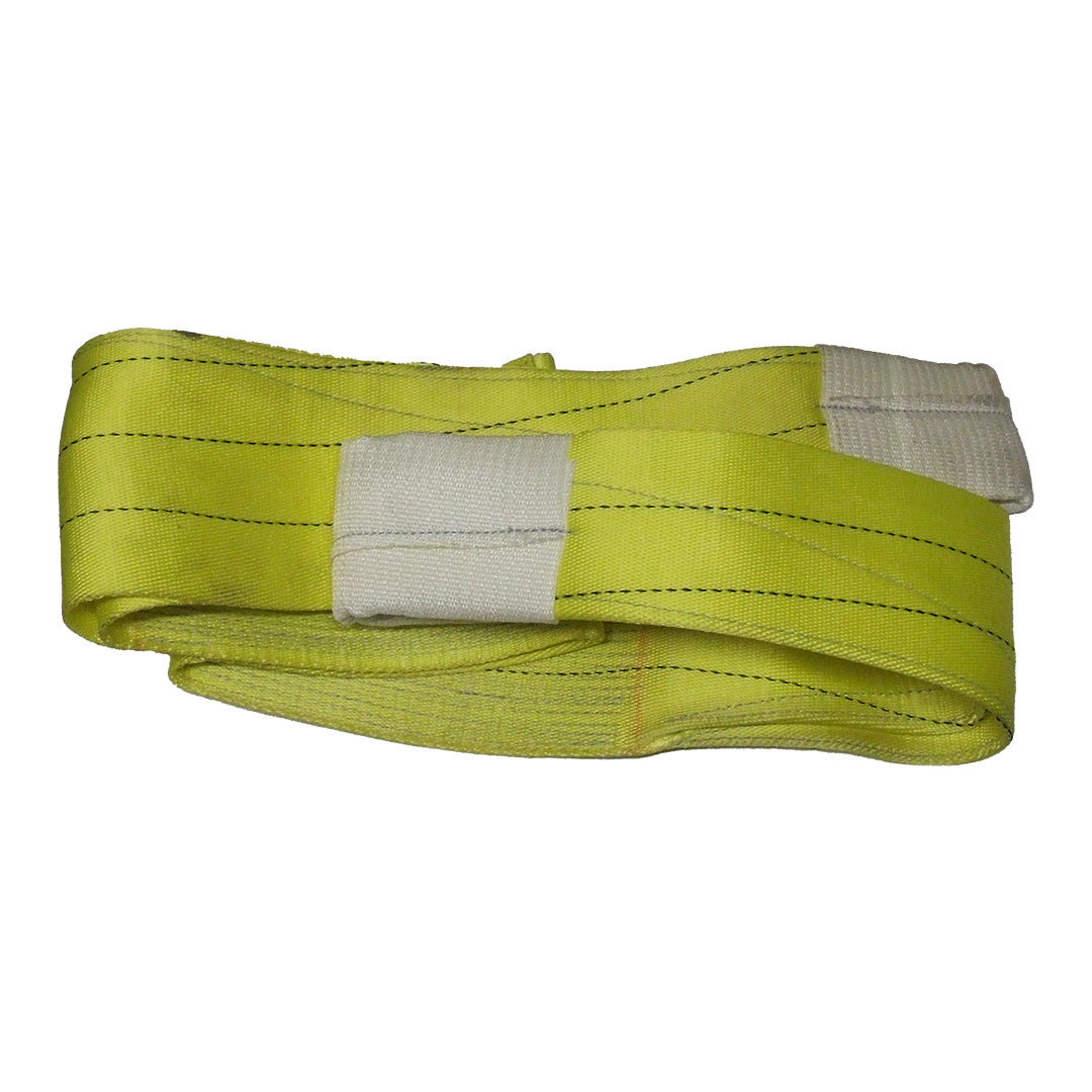 Single ply webbing sling (yellow 180mm) 2m x 3t – GGR Glass