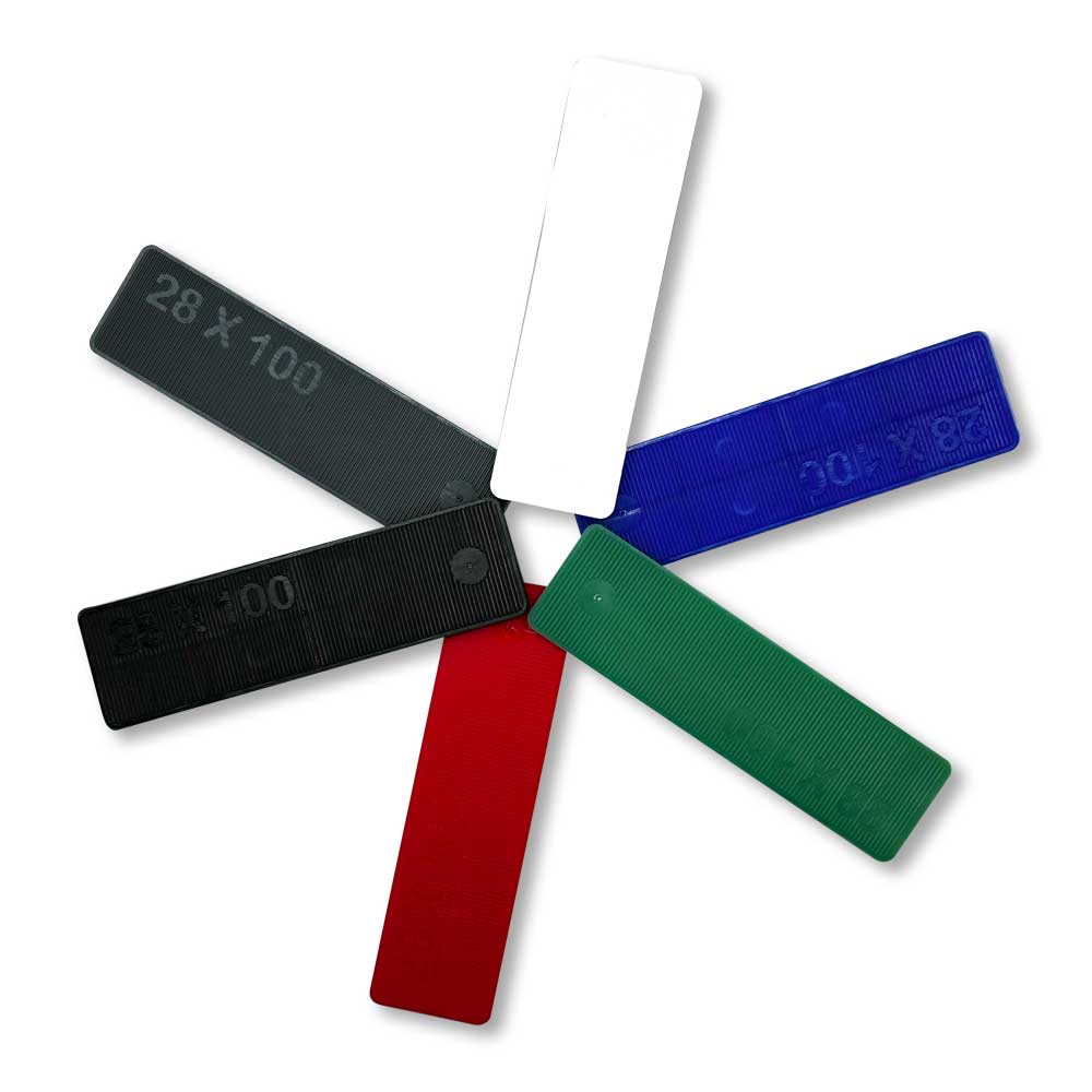 Glazing Packers (1mm-6mm) (10 of each Size) – GGR Glass